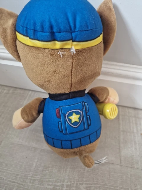 PAW PATROL CHASE Plush Toy - Blue Police Uniform -Medium Great ...