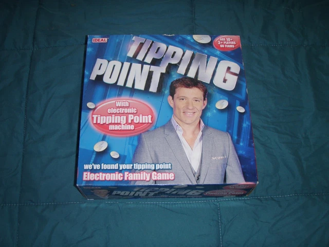 NEW TIPPING POINT Family Board Game with Electronic Machine By ideal £ ...