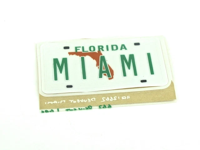 NUOVO ORIGINALE PEUGEOT Florida Miami Emblema Distintivo Logo 106 205 ...