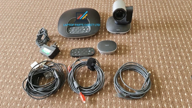 LOGITECH GROUP CONFERENCE Camera SYSTEM 886-000062 v-u0036 meeting £300 ...