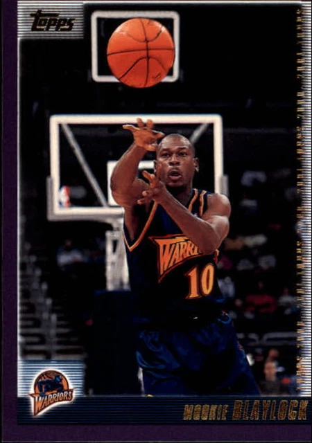 2000-01 TOPPS GOLDEN State Warriors Basketball Card #115 Mookie ...