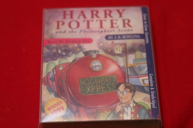 HARRY POTTER & the Philosopher's Stone - Audio Book Cassette Tapes ...