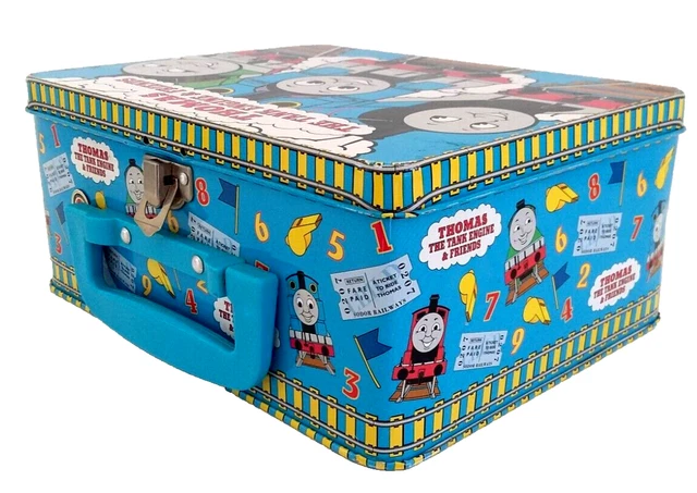 THOMAS THE TANK Engine & Friends Tin Collectible Lunch box 1998 vintage ...