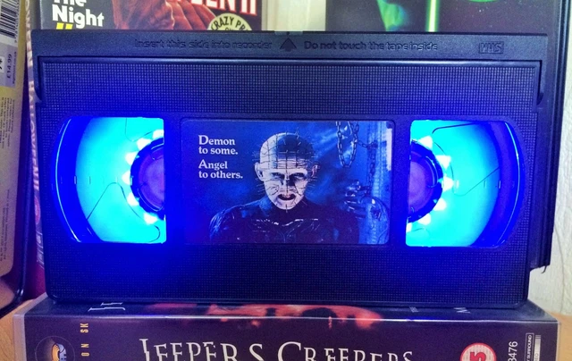 HELLRAISER PINHEAD DESK Lamp, Horror Movie, VHS, Bed Light, Present ...