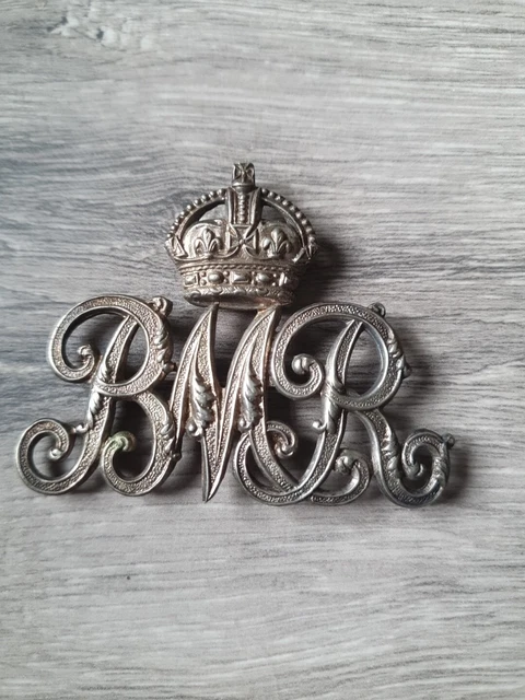 SOUTH AFRICAN BORDER MOUNTED RIFLES Cap HAT BADGE BROCH Necklace ...