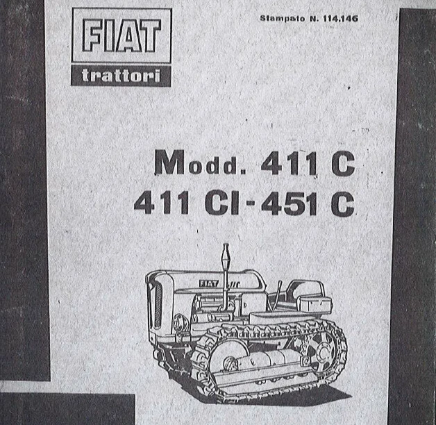 FIAT 411C 451C parts catalog £29.99 - PicClick UK