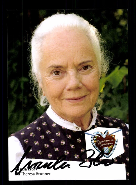 URSULA ERBER DAHOAM is Dahoam cartolina autografata originale firmata ...