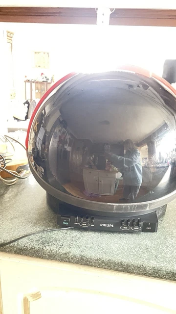 PHILIPS DISCOVERER TV Space Helmet 80's Retro Gaming CRT £2,046.72 ...
