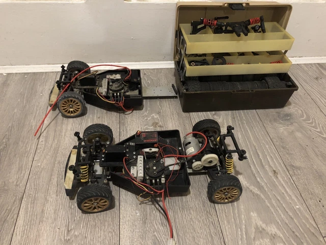 VINTAGE TAMIYA 1/10 Electric 2WD Touring car X2 £45.00 - PicClick UK