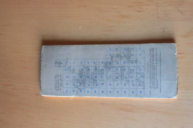 VINTAGE CLOTH OS Quarter-inch map of Great Britain Sheet 12 ENG, S/E ...