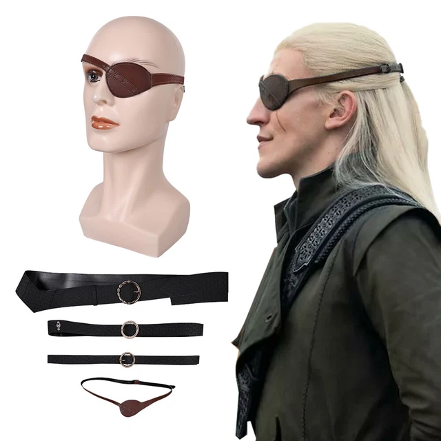 HOUSE OF THE Dragon 2 Prince Aemond Targaryen Eye Patch Waistband Belt ...