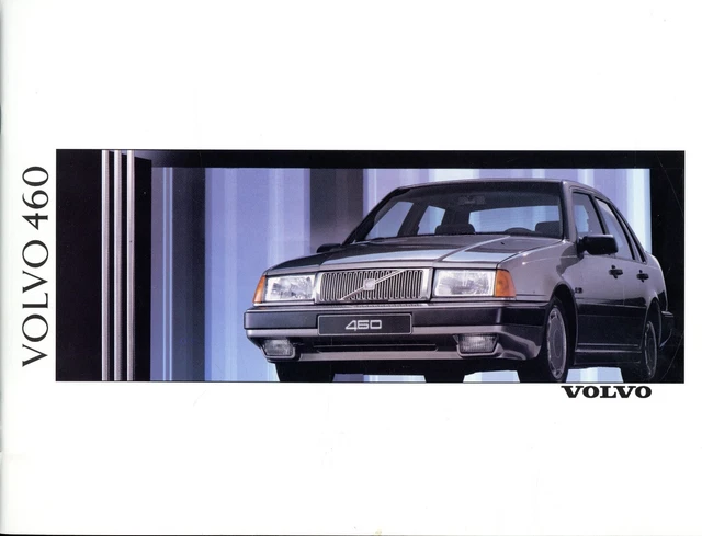 VOLVO 460 PROSPEKT 1990 D 6038-90 brochure catalogue broschyr brosjyre ...