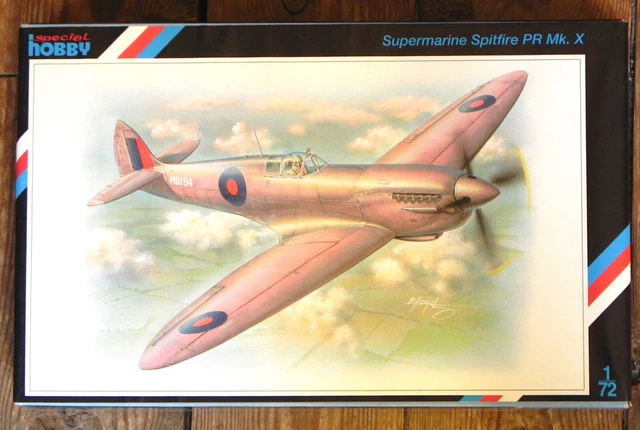 SUPERMARINE SPITFIRE PR Mk.X 1/72 Special Hobby Plastic Model Kit EUR ...