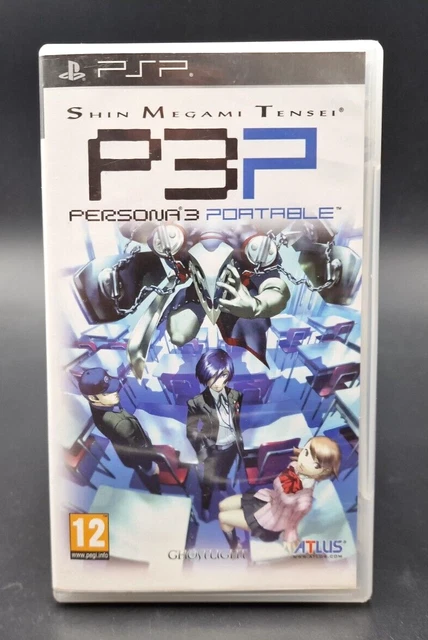 SHIN MEGAMI TENSEI Persona 3 P3P - Sony Playstation Portable PSP ...