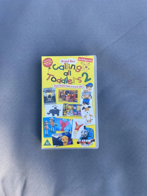 CALLING ALL TODDLERS VHS Compilation 1999- Tots Tv Spot Pingu Kipper ...