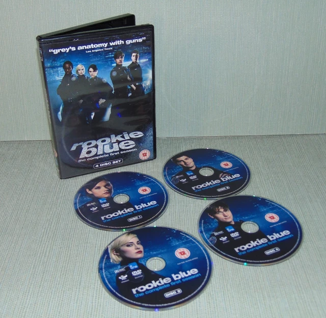 ROOKIE BLUE THE Complete First Season 1 DVD Series One 2010 (UK Region ...