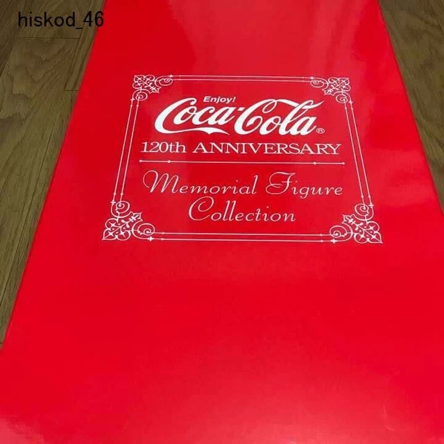 COCA COLA 120TH Anniversary MEMORIAL Figure Collection Set BOX Not for ...