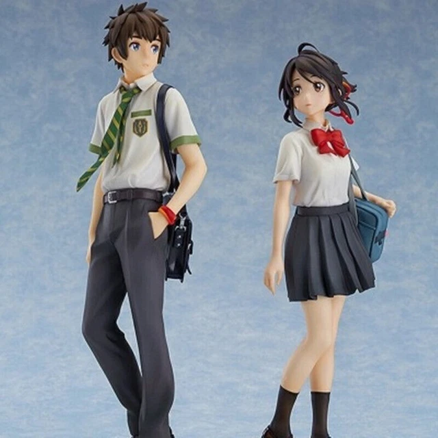 2PCS/SET YOUR NAME Kimi no Na wa Miyamizu Mitsuha Tachibana Taki Figure ...