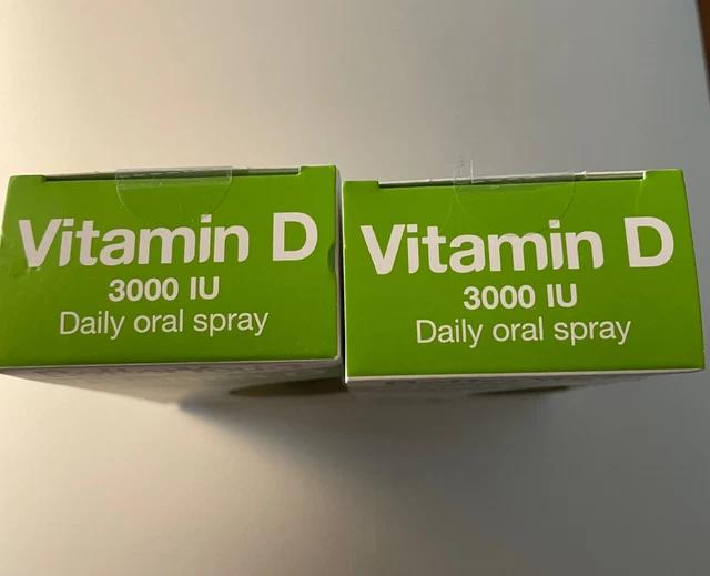 2 X BETTERYOU Vitamin D 3000IU Spray - 15ml each New £12.75 - PicClick UK