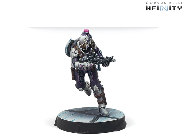 CORVUS BELLI INFINITY Aleph Thorakites model A miniature metal new EUR ...