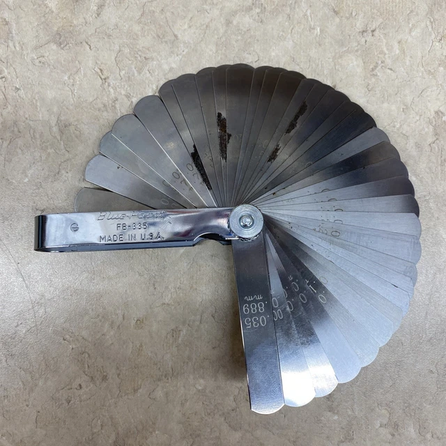 BLUE POINT TOOLS Feeler Gauge Set FB-335 £19.18 - PicClick UK