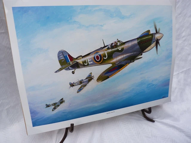 RAF SPITFIRE MK IX. 'Johnny Johnson' Airfix Box Art Print £9.99 ...