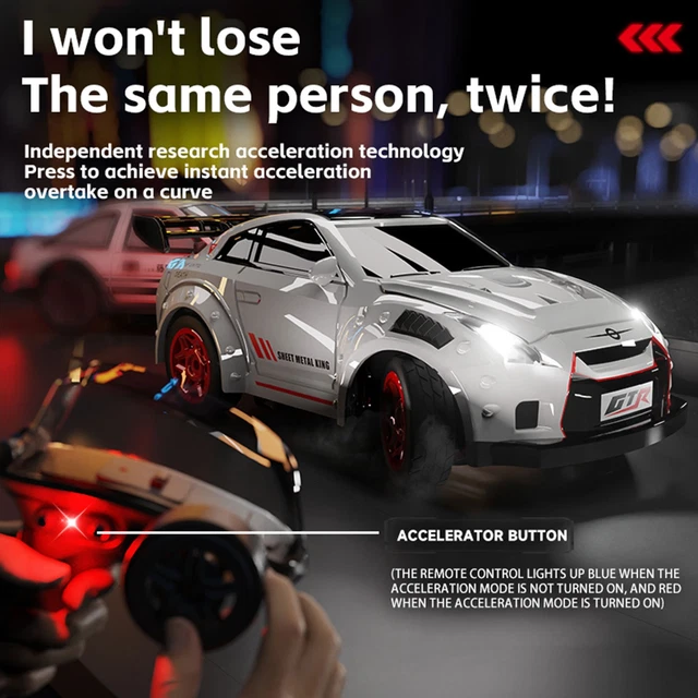 1:/64 2.4G MINI Alloy Remote Control Racing Car Pocket Rc Desktop Micro ...