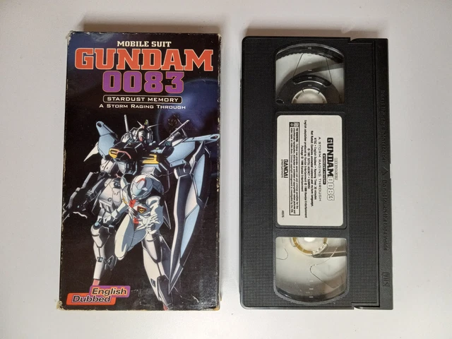 MOBILE SUIT GUNDAM 0083 - Stardust Memory: A Storm Raging Through (VHS ...