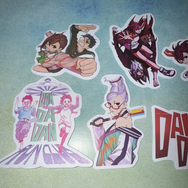 10 DANDADAN DAN Da Dan Anime Manga Stickers Cute Kawaii Sticker Japan ...