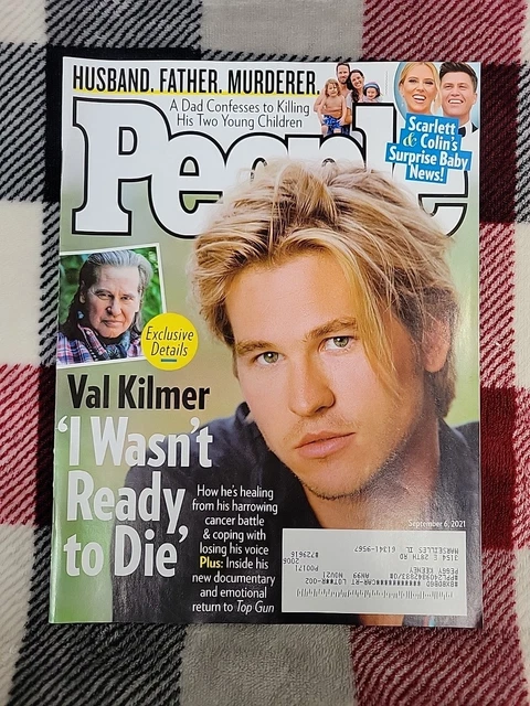 PEOPLE MAG SEPT 6, 2021 VAL KILMER 'I Wasn't Ready To Die Scarlett ...