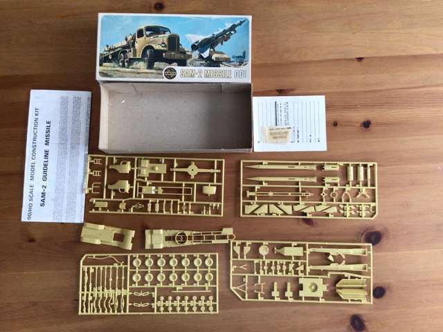 AIRFIX SAM-2 MISSILE With Launcher + Transporter 1:76 Model Kit $142.29 ...