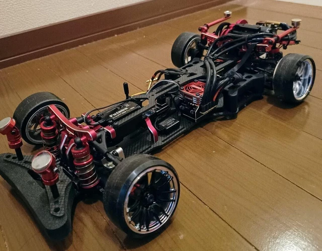 YOKOMO 1/10 RC Drift Car YD-2 RX (rot ver.) Silvia S14 Koki Body RTR ...