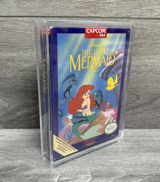 DISNEY'S THE LITTLE Mermaid Nintendo Entertainment System 1991 Capcom ...