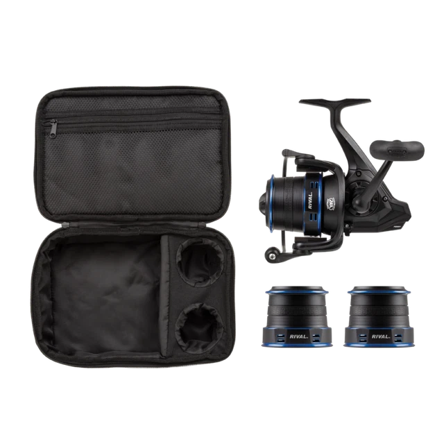 PENN RIVAL LONG Cast Bleu Surf Paquet 7000 + 2 Bobine de Rechange ...