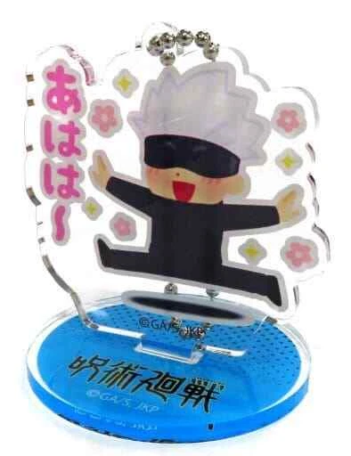GOJO SATORU JUJUTSU Kaisen Irasutoya Acrylic Key Holder Collection With ...