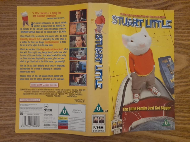STUART LITTLE (VHS/SUR, 2003) COVER ONLY £4.99 - PicClick UK