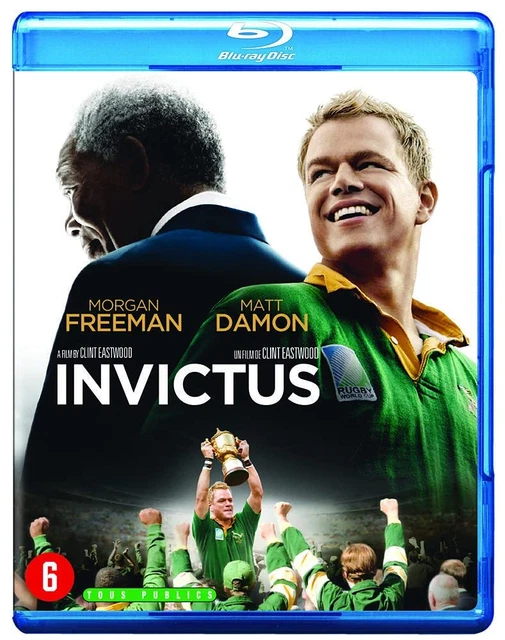 INVICTUS (BLU-RAY) FREEMAN Morgan Damon Matt Kgoroge Tony EUR 36,13 ...