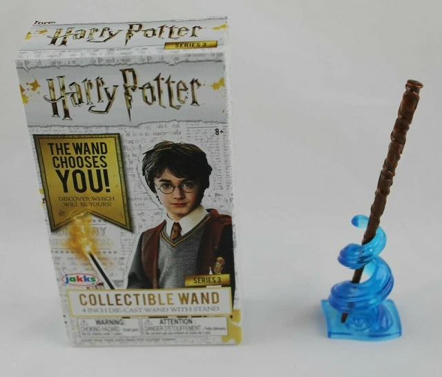 HARRY POTTER COLLECTIBLE 4” Die-Cast Mini Hermione Granger Wand W/Stand ...