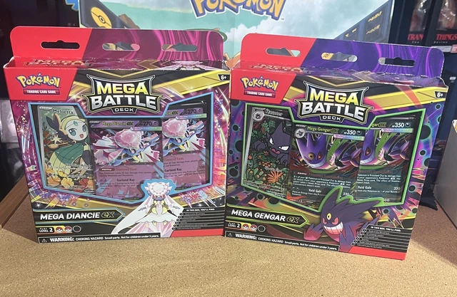 POKEMON TCG MEGA Gengar EX And Mega Diancie EX Battle Decks $77.53 ...