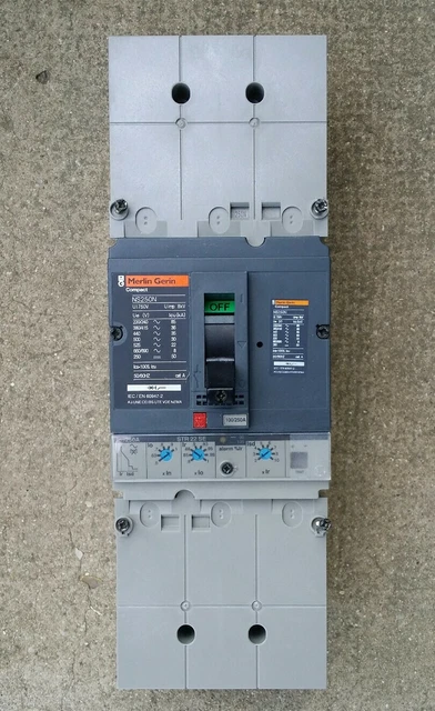 MERLIN GERIN COMPACT Disjoncteur Ns250N Str22Se 3P 250A EUR 350,00 ...