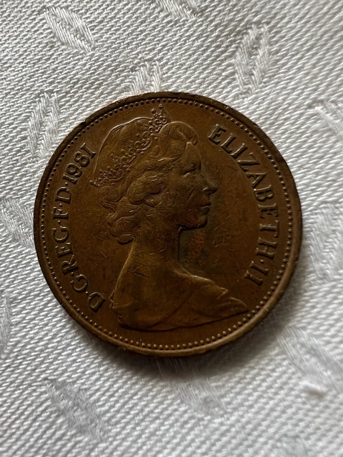 2 NEW PENCE 1981 Elizabeth II.Rarität EUR 200,00 - PicClick DE