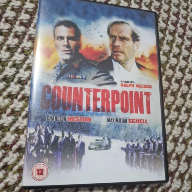 COUNTERPOINT DVD CHARLTON Heston Maximilian Schell Ralph Nelson Leslie ...