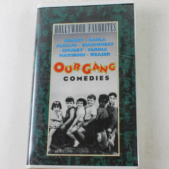 OUR GANG COMEDIES Spanky Darla Alfalfa Buckwheat VHS 1995 Anchor Bay £7.27 - PicClick UK