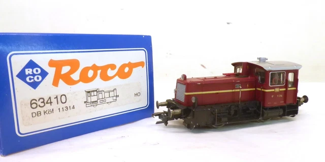 ROCO H0 63410 Diesellok Köf # 11 314 DB rot, Metallmodell, für Märklin ...