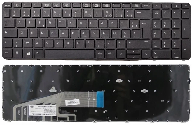 FranÇais Azerty Clavier Keyboard Hp Probook 450 455 470 G3 G4 Eur 1499 Picclick Fr
