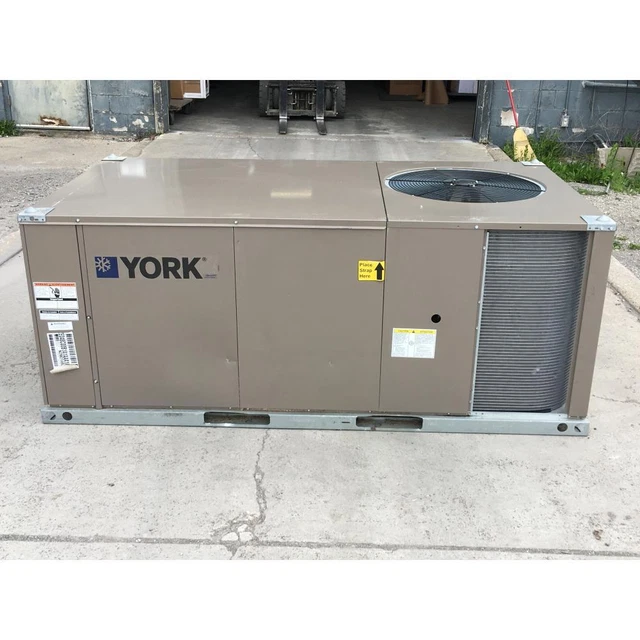 YORK ZE048C00B1A1AAA1A2 4 Ton Convertible Packaged Air Conditioning ...