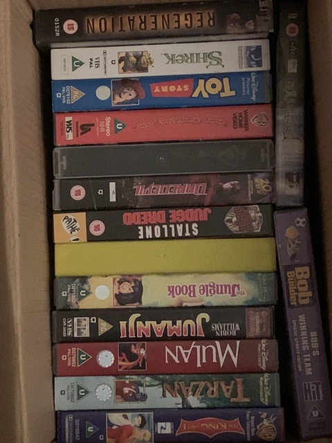 VHS TAPES £10.00 - PicClick UK