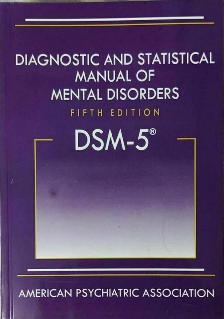 DIAGNOSTIC AND STATISTICAL Manual of Mental Disorders Dsm-5(HARDCOVER ...