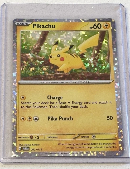 2025 MCDONALD’S POKÉMON Pikachu Promo Card Holo 002/015 £5.95 - PicClick UK