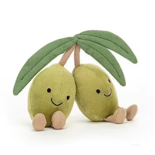 JELLYCAT RETIRED AMUSEABLE Olives - 14cm Rare Plush BNWT - Limited ...